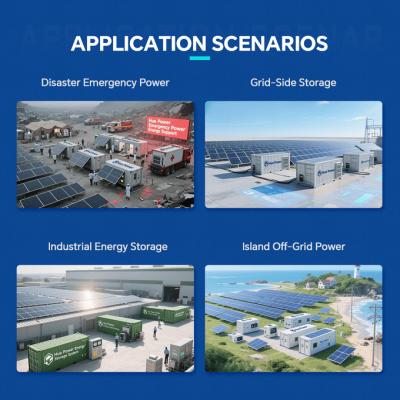 중국 3.72MWh 컨테이너 에너지 저장 시스템 대용량 프로젝트에 대한 액체 냉각 판매용