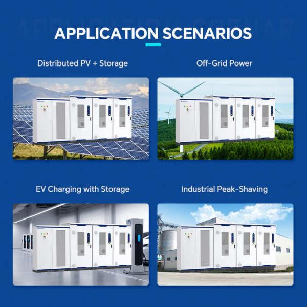 Quality Hua Power 1075kWh Air Cooling BESS LiFePO4 Energy Storage System for sale