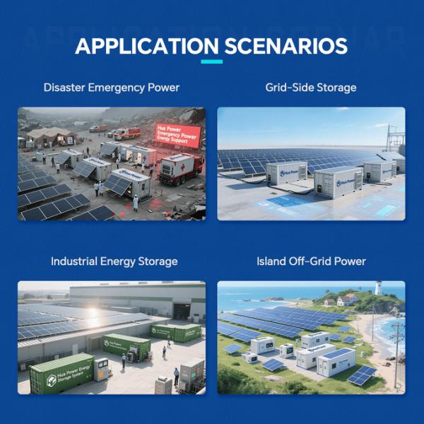Quality Hua Power HC5010L 5015.96kWh LiFePO4 Liquid Cooling Energy Storage System for sale