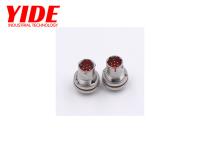 China IP67 Push Pull Self Locking Aviation Connector Socket Flange Mount 300V ISO9001 for sale