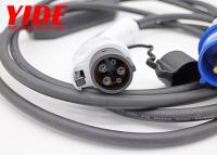 China YIDE Interlock EV Charging Connector 16A 32A DC 1000V IP68 7 Pin Male for sale