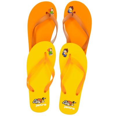 China V strap full color printed  Women Flip flops  thongs slipers manufacturers for sale