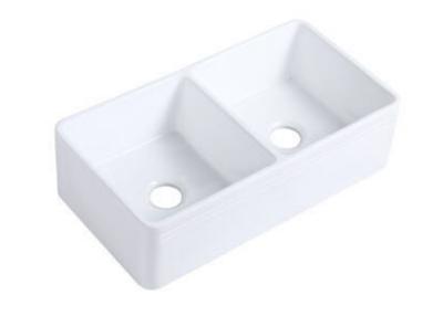 China Fregadero de cocina doble de cerámica de gran tamaño de Undermount del lavabo, fregadero de Undermount Butler en venta