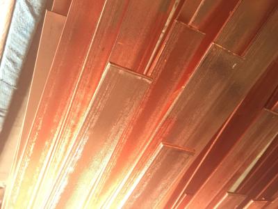 China High performance Copper Flat Bar grounding tape for earthing 20*2mm for sale