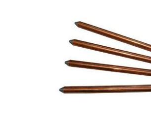 China Earthing Lightning Ground Rod for airport , railway , subway station for sale