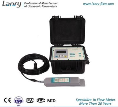 China Portable Doppler Ultrasonic Flowmeter with 15m Cable for sale
