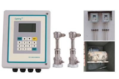 China Schone Vloeibare Digitale Ultrasone Opgenomen het Type 4-20mA van Stroommeter Output Te koop
