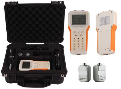 China Handheld  ABS Transit Time Ultrasonic Flow Meter for sale
