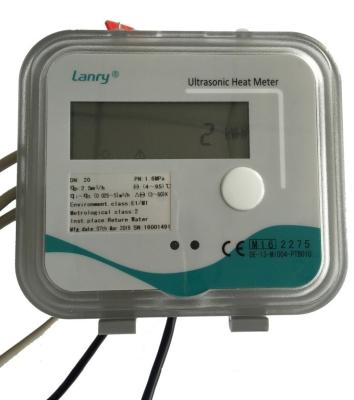 China High Accuracy Residential Ultrasonic Heat Meter Heat Flow Meter for sale