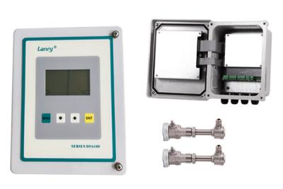 China 4-20mA Ultrasonic Doppler Effect Flow Meter for sale