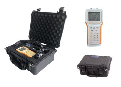 China Handheld Transit Time Ultrasonic Flow Meter for sale