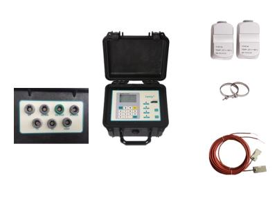 China Draagbare Ultrasone de Stroommeter van de Doorgangstijd, Ultrasone Vloeibare Stroommeter Te koop