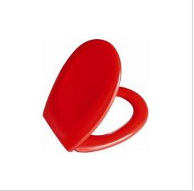 China duroplastic toilet seat,AOO,1.7KG,solid red color for sale