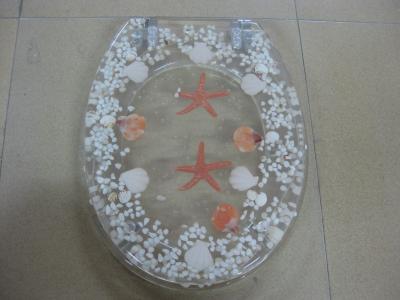 China poly-resin toilet seat for sale