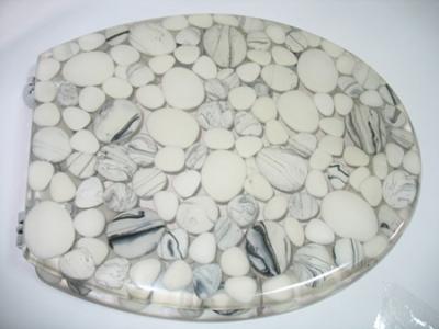 China poly-resin toilet seat  cover,seat cover,cover,sanitary ware for sale