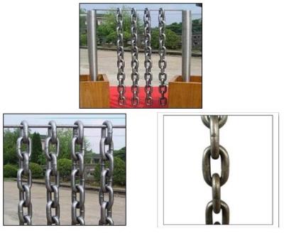 China mining chain, transportation chain,grade 80/100 chain,self color,E/Galv,Hot Galv,color paint finish. for sale