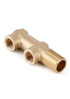 China ISO Threaded Brass Tube Fitting Harmless Corrosion Resistant for sale