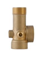 China 6 Inch Threaded Brass Tube Fitting 10Bar Rustproof Multipurpose for sale