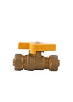 China Stable Pipe Stop Copper Ball Valve Multipurpose Corrosion Resistant for sale