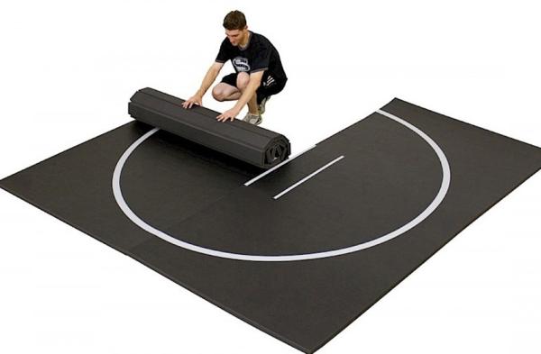 Quality Taekwondo Xpe Floor Mats Flexi Carpet Bonded Foam 6' X 42' X 1-3/8