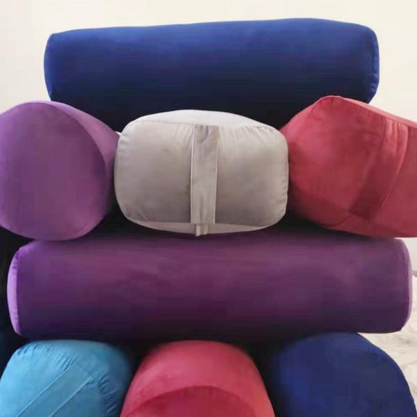 Quality Mixed Density Layers Back Support Rectangular Yoga Bolster Pillow for sale