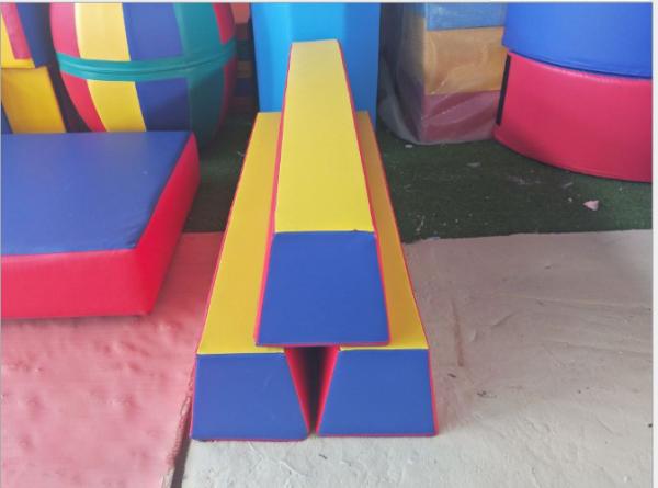 Quality Gymnastics Wood Base Covered In Xpe Foam Children'S Balance Beam for sale