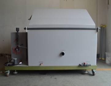 China Hard PVC Construction Salt Spray Corrosion Test Chamber Easy Clean Salt Spray Test Machine for sale
