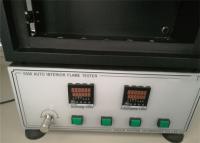 China Professional Horizontal Flammability Testing Equipment / UL 94 Flame Test for sale
