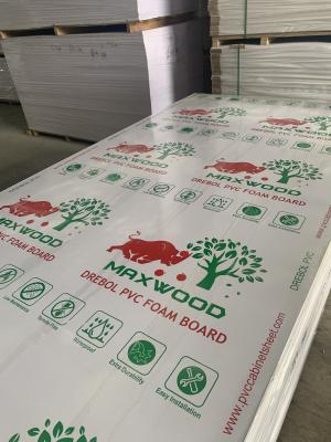 China PVC foam board pure white rigid 4*8ft PVC celuka foam board for sale