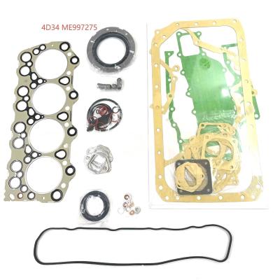 China ME997275 applies to Mitsubishi 4D34 overhaul kit Mitsubishi 4D32 engine overhaul kit 4D34T repair kit for sale