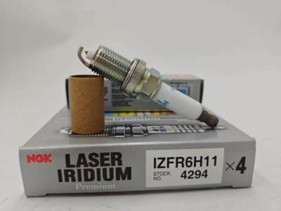 China NGK  spark plugs model 4294 IZFR6H11 optimized to improve engine efficiency and reduce misfires ensuring vehicle operation for sale