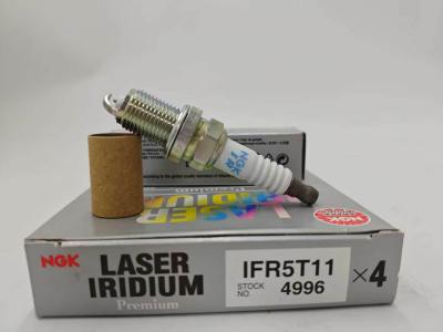 China NGK  spark plugs IFR5T11 model 4996 engineered to improve combustion and support fuel economy in automotive engines for sale