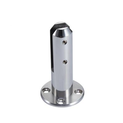 China Standard Customized Stainless Steel Spigot Glass Clamp for Railing System Mirror Polish for sale