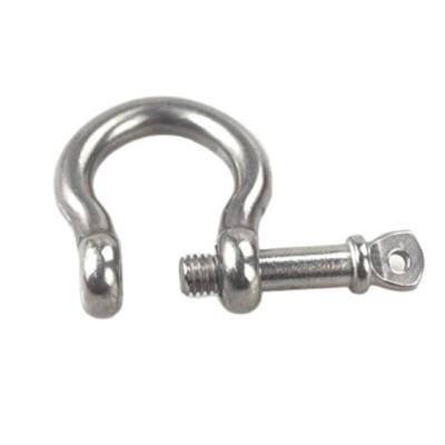 China High Polished Bow Type Shackle Stainless Steel AISI304/316 for Dependable Performance for sale