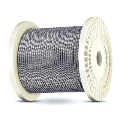 Cina 8*19S FC cavo di filo di acciaio galvanizzato per l'efficienza del cavo in acciaio al carbonio in vendita