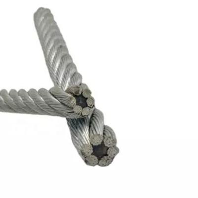 Cina 8*19S FC cavo di filo di acciaio galvanizzato per l'efficienza del cavo in acciaio al carbonio in vendita