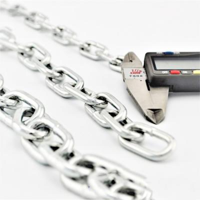 China G43 3/8' X 16ft 20ft Stainless Chain Link Fire Resistant ASTM 80 NACM90 And NACM96 for sale