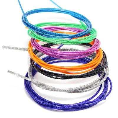 China Cold Heading Steel 7X7 Galvanized Steel Wire Rope for Skipping Rope Standard AiSi for sale