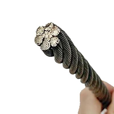 Cina Corde galvanizzate di cavo di acciaio da 6*37 20mm 1770Mpa per il sollevamento e il derricking del carrello elevatore in vendita