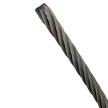 Cina Corde galvanizzate di cavo di acciaio da 6*37 20mm 1770Mpa per il sollevamento e il derricking del carrello elevatore in vendita