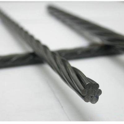 China 1*7 EHS 5/16'' Galvanized Steel Cable 7/2.64 mm Messenger Wire Guy Wire for Welding for sale