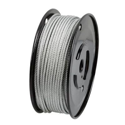 China Stainless Steel 8.4mm 5xK19S SFC 1960 Wire Rope for Wind Power System Construction for sale