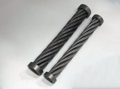 Cina BS Standard Compacted Swaged Steel Wire Rope 8xK26WS IWRC per gru in vendita