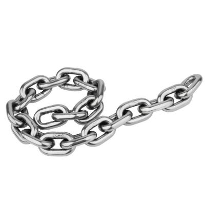 China Polishing Marine Hardware 316 304 Stainless Steel DIN766 Anchor Link Chains for Boat for sale