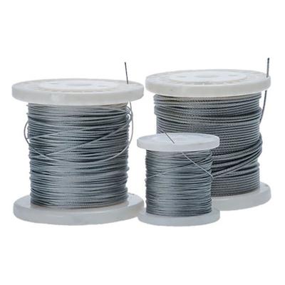 Cina Acciaio corda filo 6X24S 7FC linea di acciaio brillante contattato filo con acciaio inossidabile in vendita