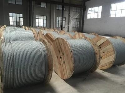 Cina Acciaio corda filo 6X24S 7FC linea di acciaio brillante contattato filo con acciaio inossidabile in vendita