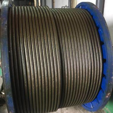 Cina Acciaio corda filo 6X24S 7FC linea di acciaio brillante contattato filo con acciaio inossidabile in vendita