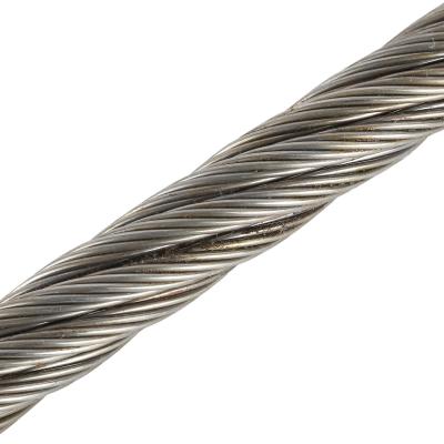 Cina 8xK31WS-EPIWRC cavo di filo galvanizzato 1960 Forza di rottura 657.6kN per l'acciaio inossidabile di servizio di piegatura in vendita