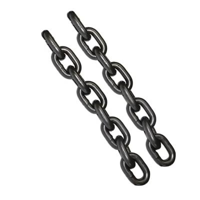 China Other Heavy Duty G80 3.2mm*9mm Calibrated Load Chain with 48kN Test Load Iron Chain for sale