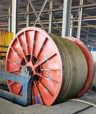 Cina Corda di filo d'acciaio per la trivellazione delle miniere Trivellazione di pozzi idrici 6X25 6X36Ws 6X31ws 6X29 6X26Ws in vendita